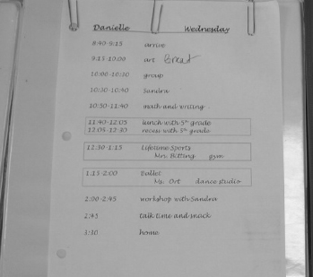 Visual Schedules in the School Setting | Reading Rockets