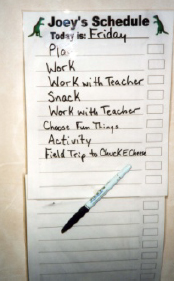 Visual Schedules in the School Setting | Reading Rockets