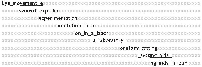 Eye Movements and Reading | Reading Rockets